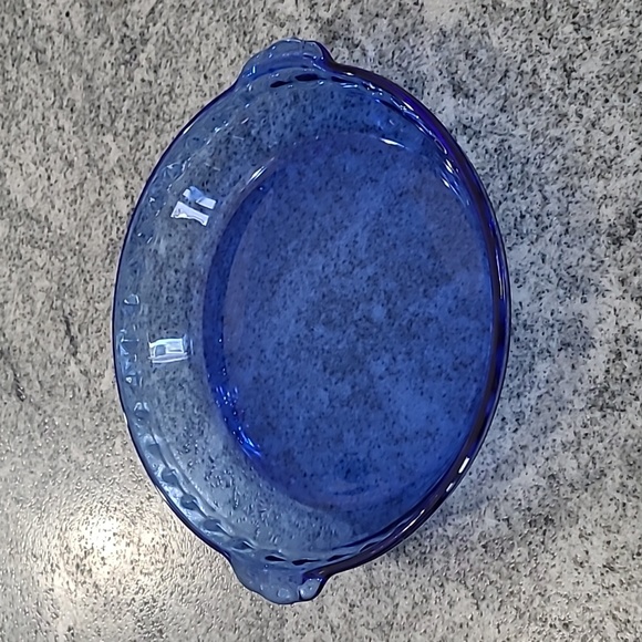 Pyrex | Kitchen | Pyrex Cobalt Blue Glass 9 Pie Plate Vintage | Poshmark